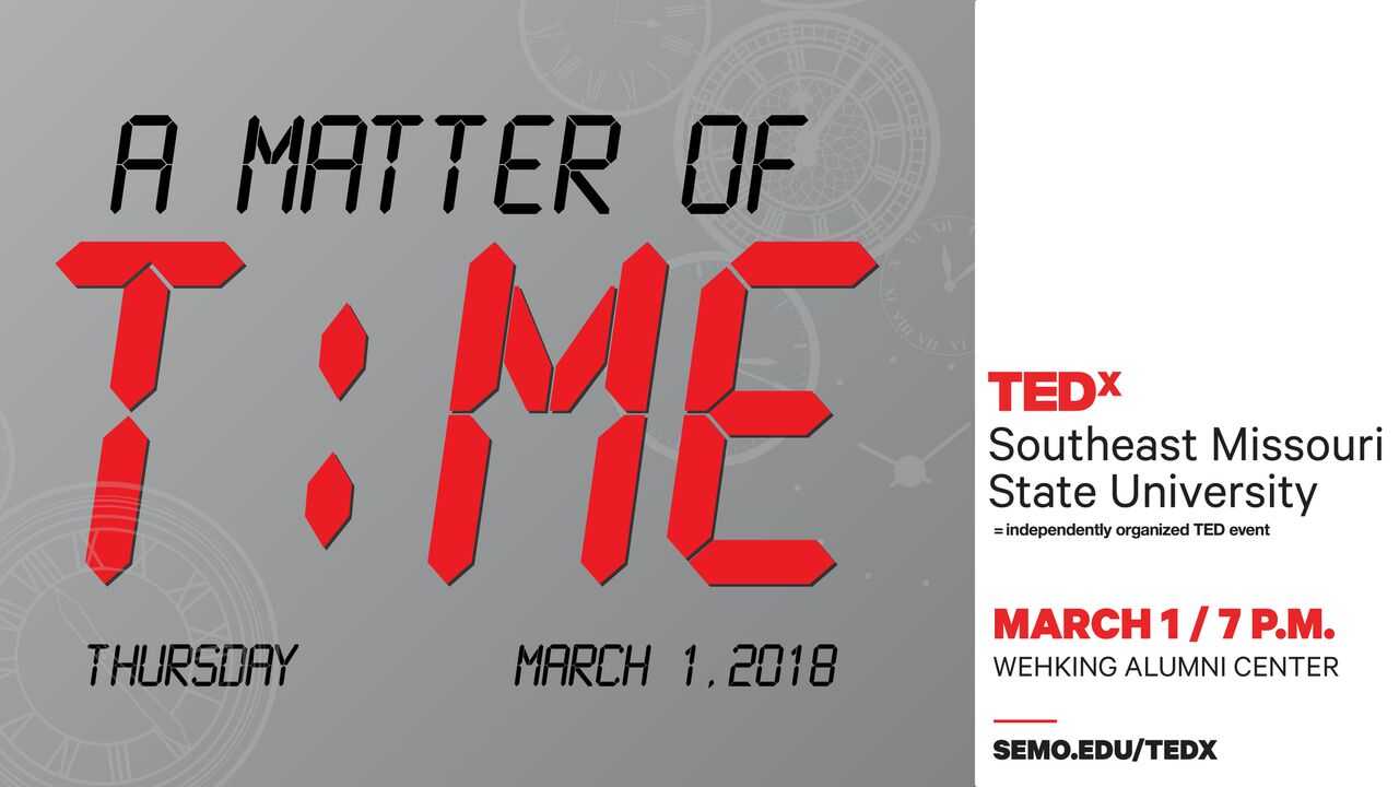 How Time is Spent, Managed and Valued Topic of Second Southeast TEDx ...