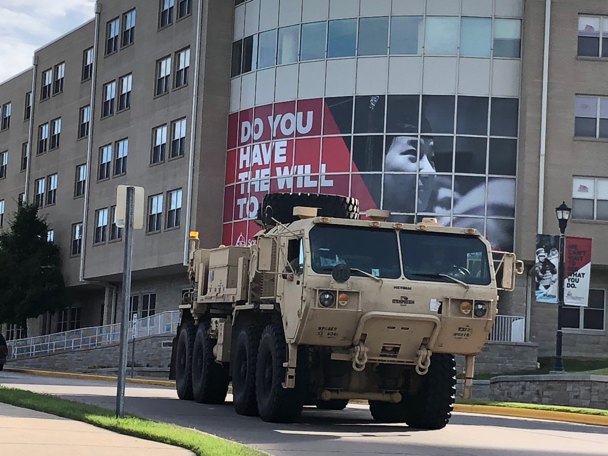 Southeast Housing Illinois National Guard During Flood Recovery